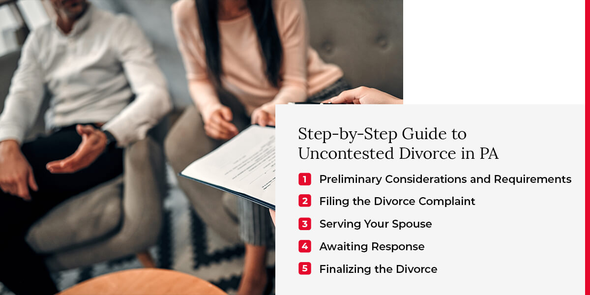 Comprehensive PA Guide to Uncontested Divorce